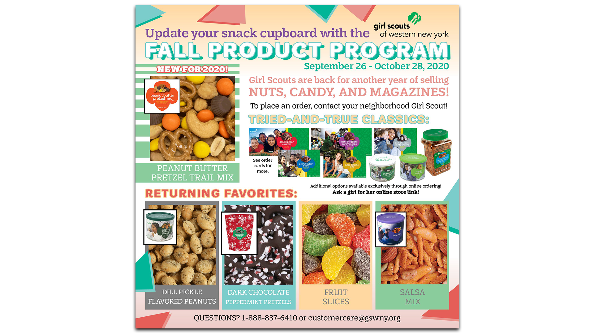 Girl Scouts Kick Off ‘Fall Product Program’ – WNY News Now