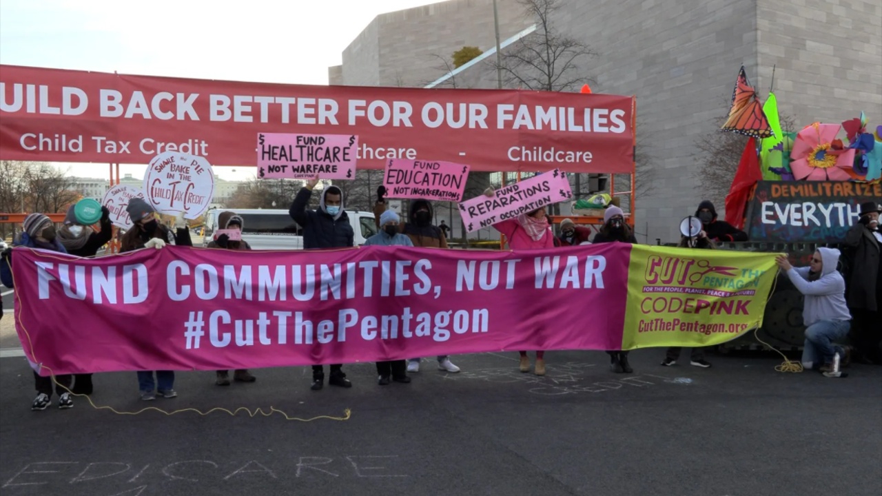 Protests Block Roads To US Capitol, Push To Pass Social Legislation ...